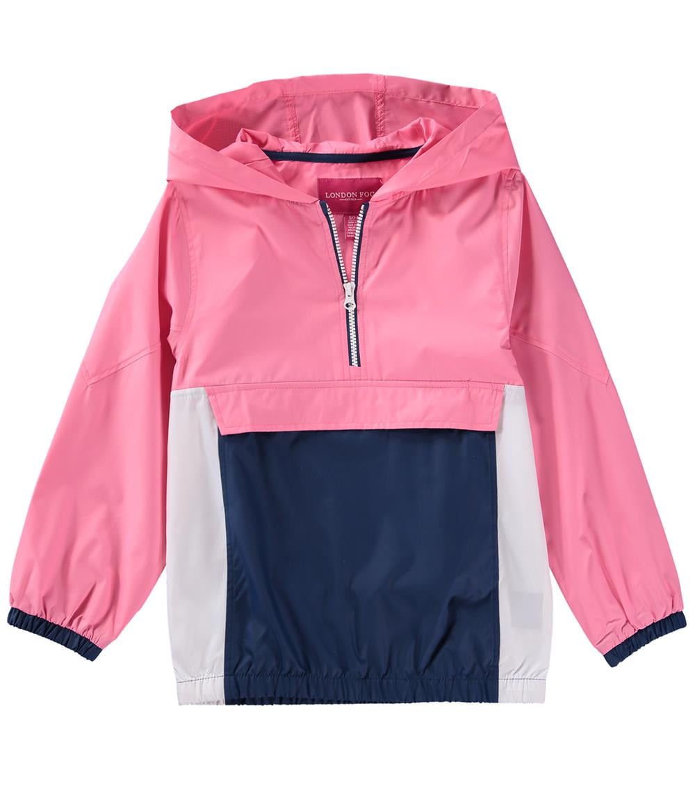 London Fog Girls 7-16 Colorblock Windbreaker - Walmart.com