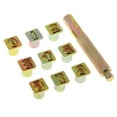 9pc 13mm Metal Stamp Punch Set Number 0~8 Die Tool Pressing for ...