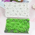 POYOGA Flower Leaf Pattern Silicone Mold Fondant Cake Molds Pastry ...