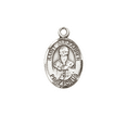 Pewter Saint Alexander Constantinople Medal Pendant on 24 Inch Endless ...