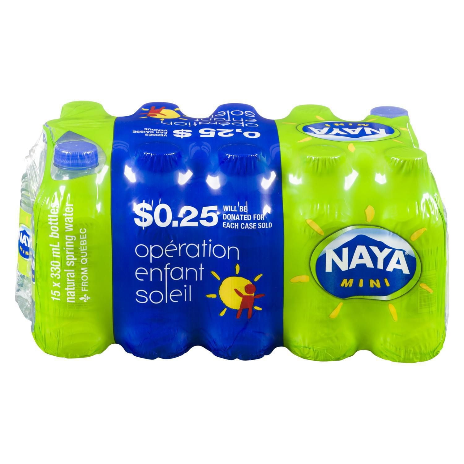 Naya Mini Natural Spring Water 15x330mL, Natural spring water - Walmart.ca