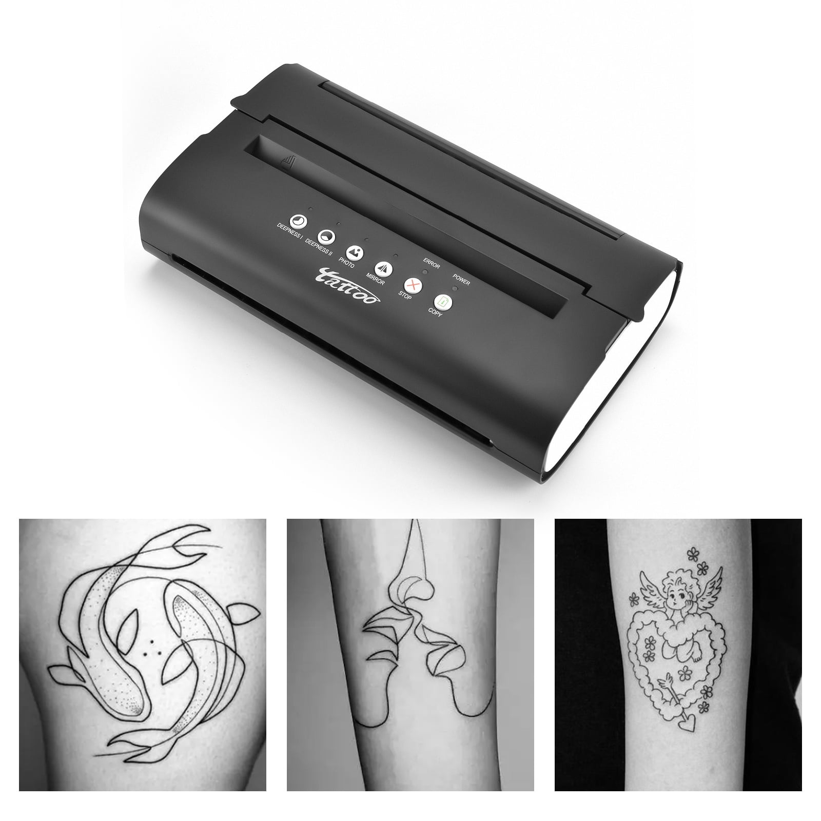 Máquina de transferencia de plantillas para tatuajes ATOMUS, impresora ...