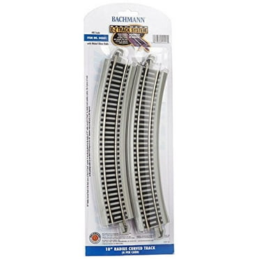 Bachmann 44701 Ho 18 Inch Radius Curved Trac - Walmart.com