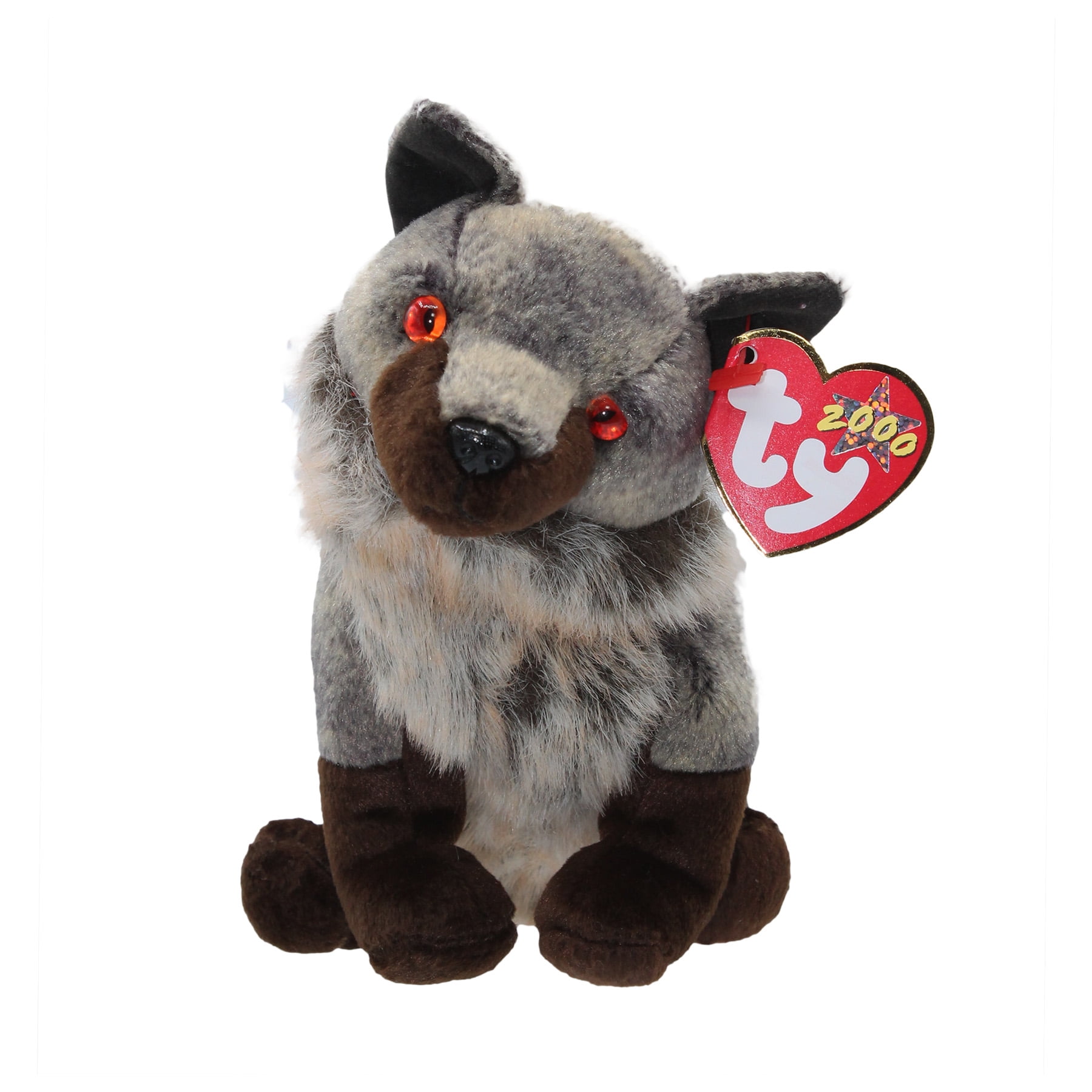Ty Beanie Baby: Howl the Wolf | Stuffed Animal | MWMT - Walmart.com