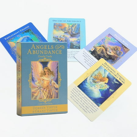 Angels Of Abundance Oracle Cards Tarot Card Party Prophecy Divination ...