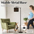 Arc Floor Lamp with Adjustable Lampshade Botanical Mushrooms Forest ...