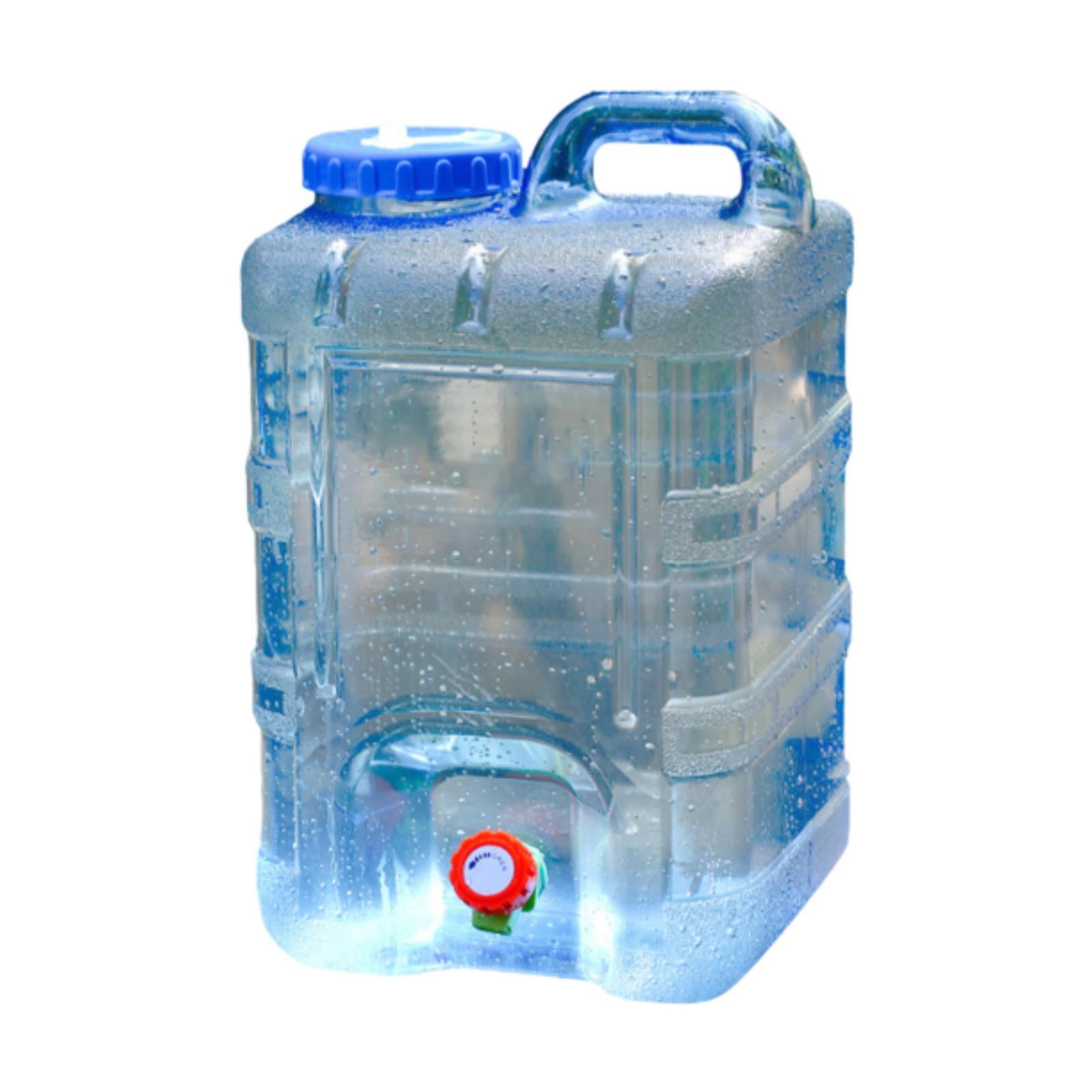 Contenedor de agua Portador de agua con grifo 28 L Bidón de agua a ...