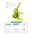 25MM-75MM Badge Pin Button Maker Machine, Replaceable DIY Badge Maker ...