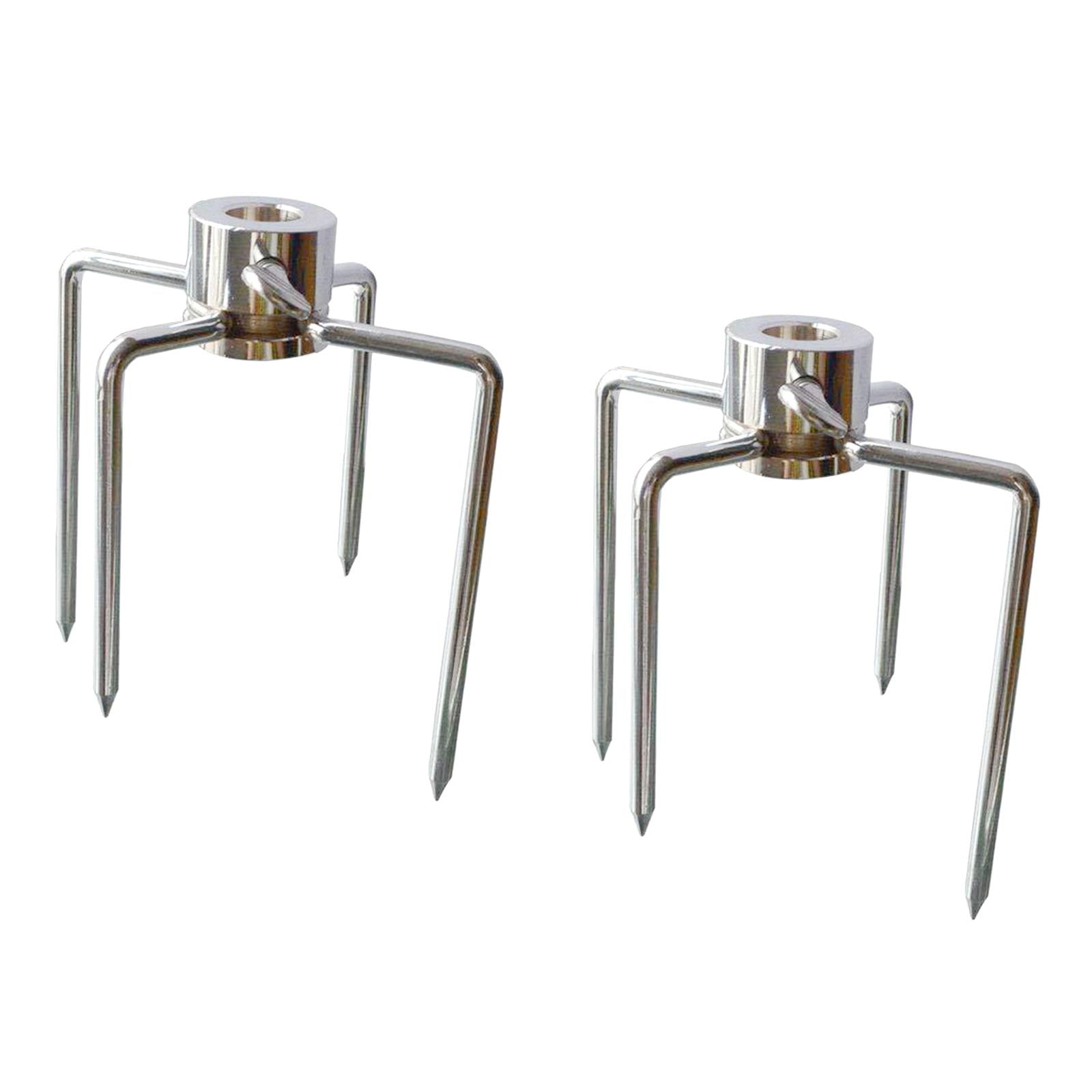 Set of 2, Barbecue Forks, Multifunctional Stainless Steel Spit Forks ...