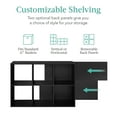 Best Choice Products 6-Cube Bookcase Unit, Display Storage System ...