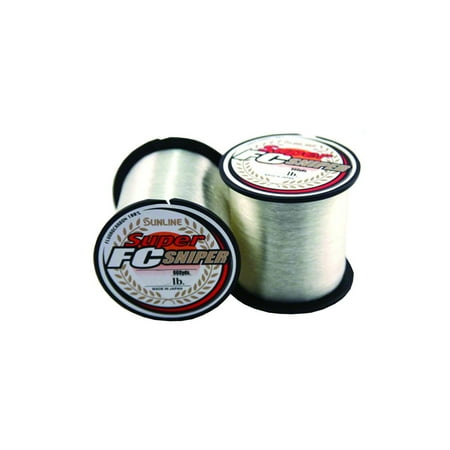 Sunline Super FC Sniper Fluorocarbon Fishing Line (Natural Clear, 10 ...