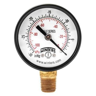 Winters Gauge,Pressure,2in.,0 to 300 psi PEM1411LF - Walmart.com