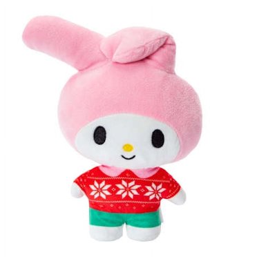 "Sanrio My Melody 8"" Kawaii Plushie with Yellow Bow, Hello Kitty ...