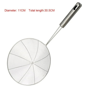 Versatile Stainless Steel Spider Strainer/Skimmer/Ladle for Cooking and ...
