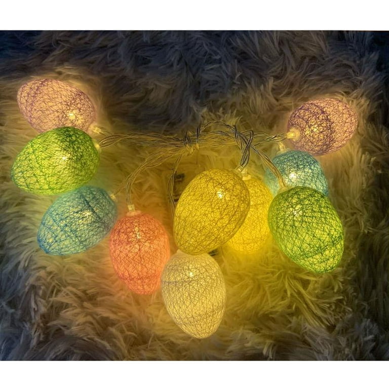 Cotton Wrapped Lights