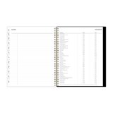 2025 Blue Sky Weekly/Monthly Planning Calendar, 8-1/2" x 11", Clear ...