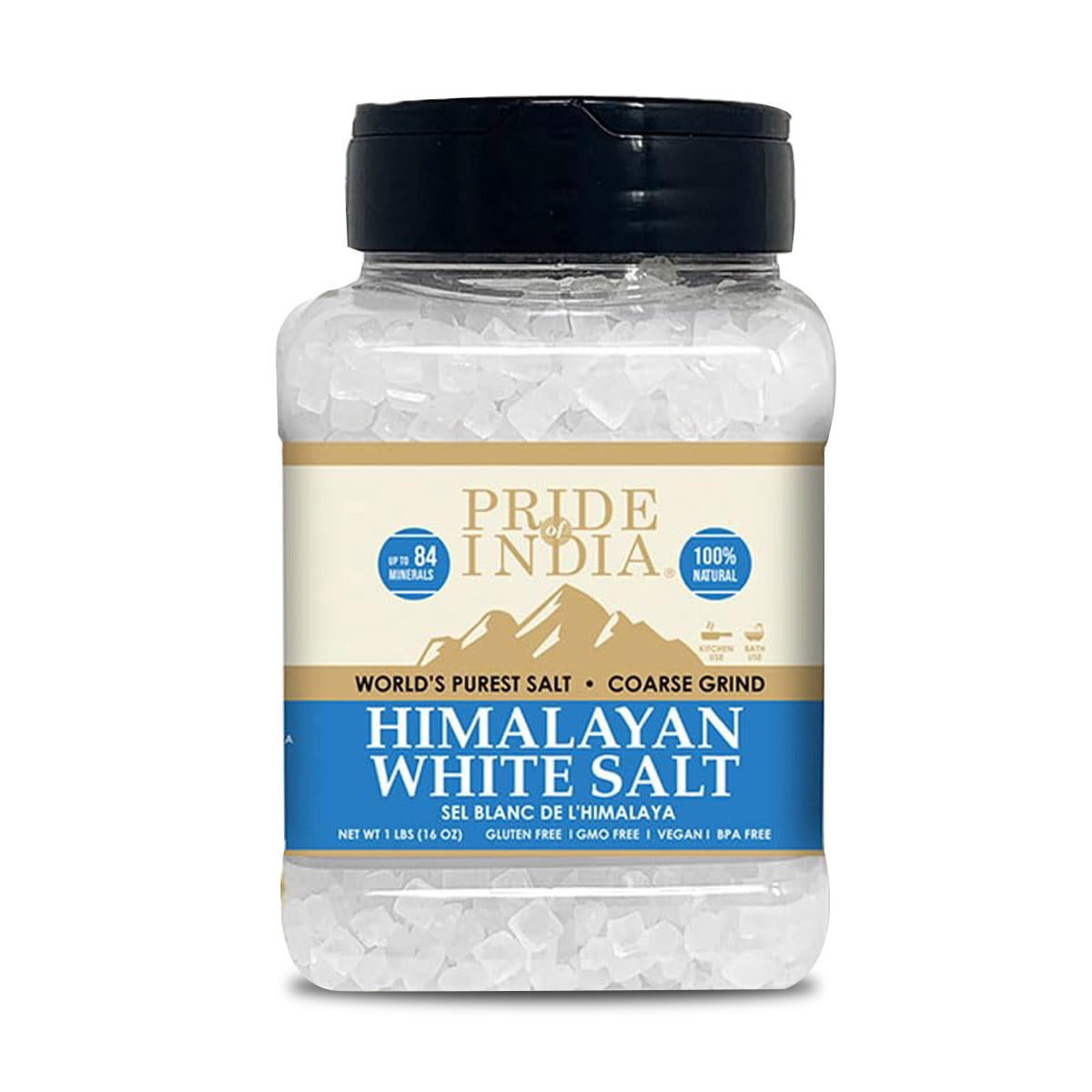 Click here for Pride Of India- Himalayan White Salt Coarse Grind... prices