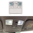 2X for 2009-2013 6 with Sunroof Switch Gray Overhead Console with Down ...