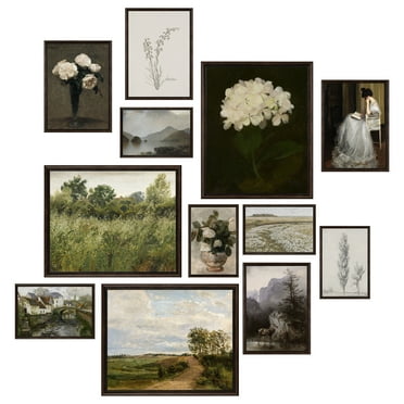 97 Decor Vintage Landscape Wall Art Print, French Country Poster ...