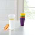 Triani Children's Colourful Cups - Set of 8, BPA Free, 8oz, Dishwasher ...