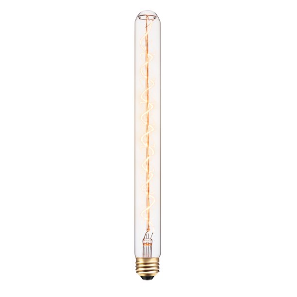 Globe Electric Oversized Vintage Edison Tube 60W Clear Glass Dimmable ...