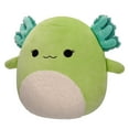 Squishmallows FuzzAMallow Official 5 inch Mipsy The Green Axolotl ...