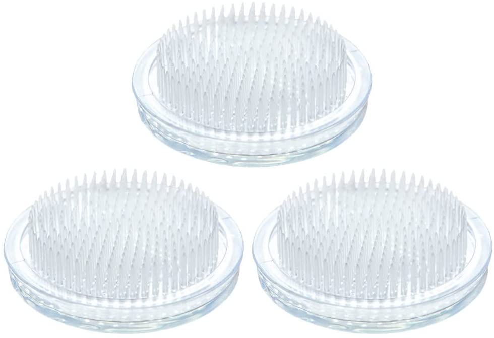 3pcs Clear Flower Frog Japanese Ikebana Round Flower Holder Floral ...
