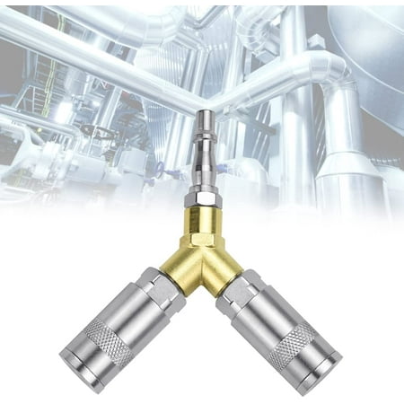 Pneumatic Quick Coupling Connector 3 Way Compressed Air Coupling ...