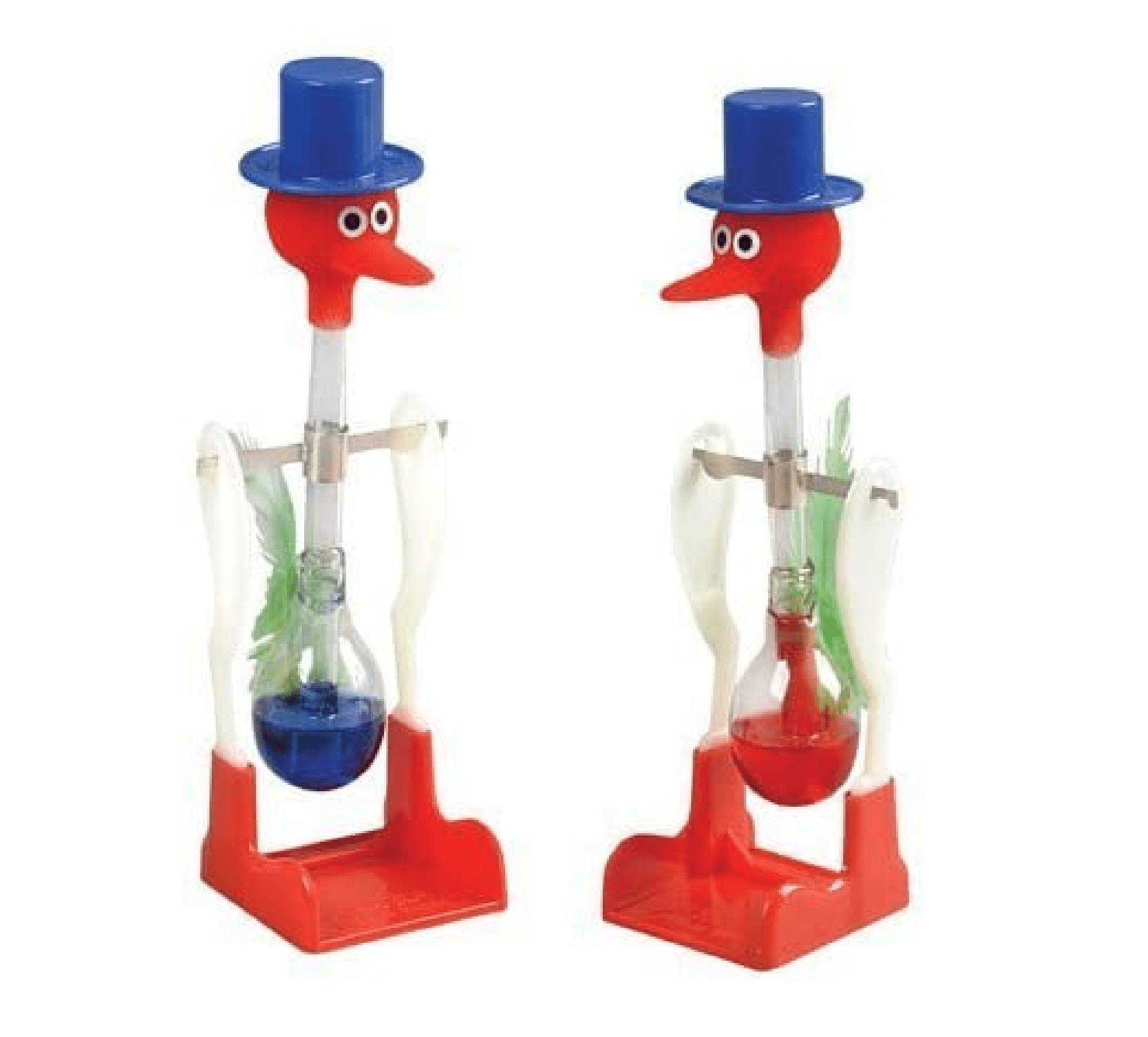 Drinking Bird drinking bird peace bird pairs (red & blue) - Walmart.com