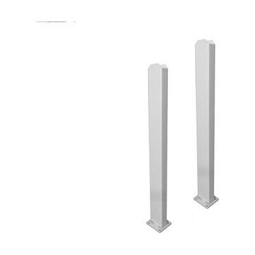 Vita 6"L x 6"W x 74"H Portsmouth Vinyl Lamp Post, White, VA94430 ...