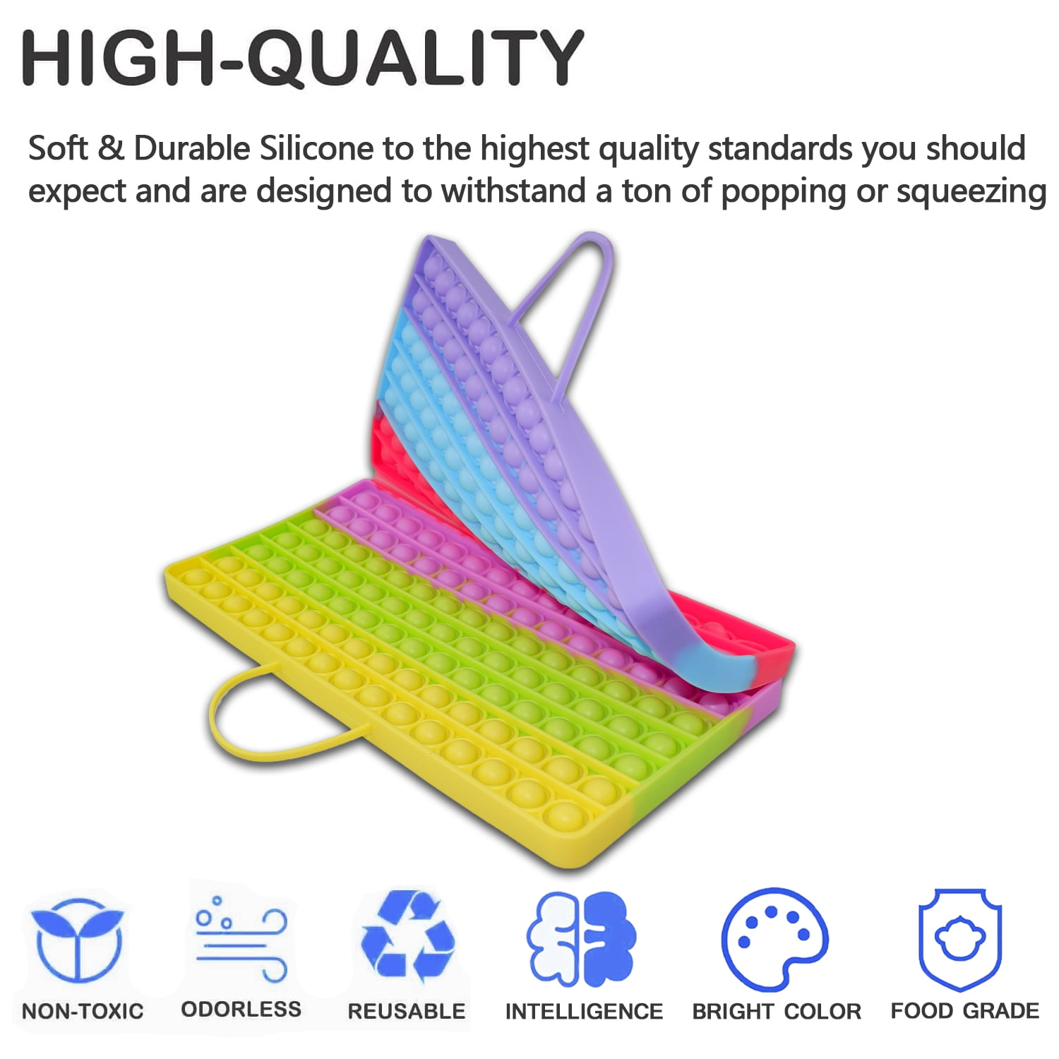 Buy ZIMFANQI Pop It Fidget Toy Jumbo Big Pop Its Game Board Giant ...