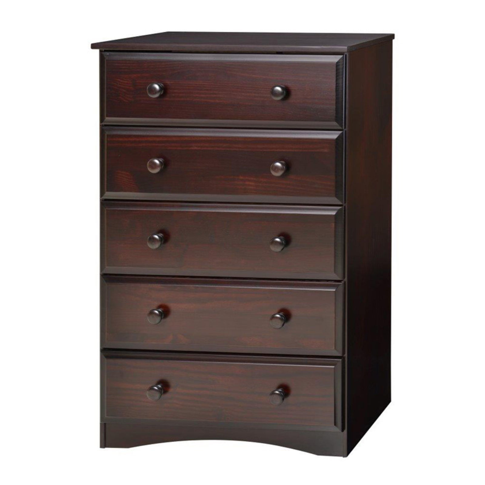 Essentials Five Drawer Chest - Multiple Finishes - Walmart.com