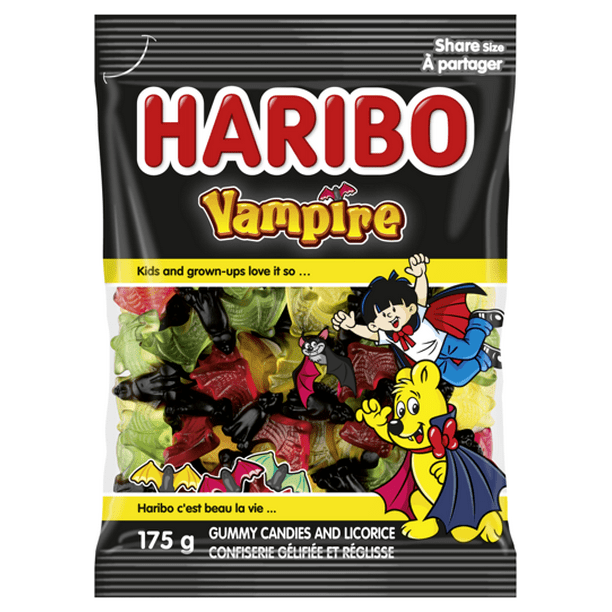 Haribo Halloween Vampire 175g, Vampire 175g - Walmart.ca