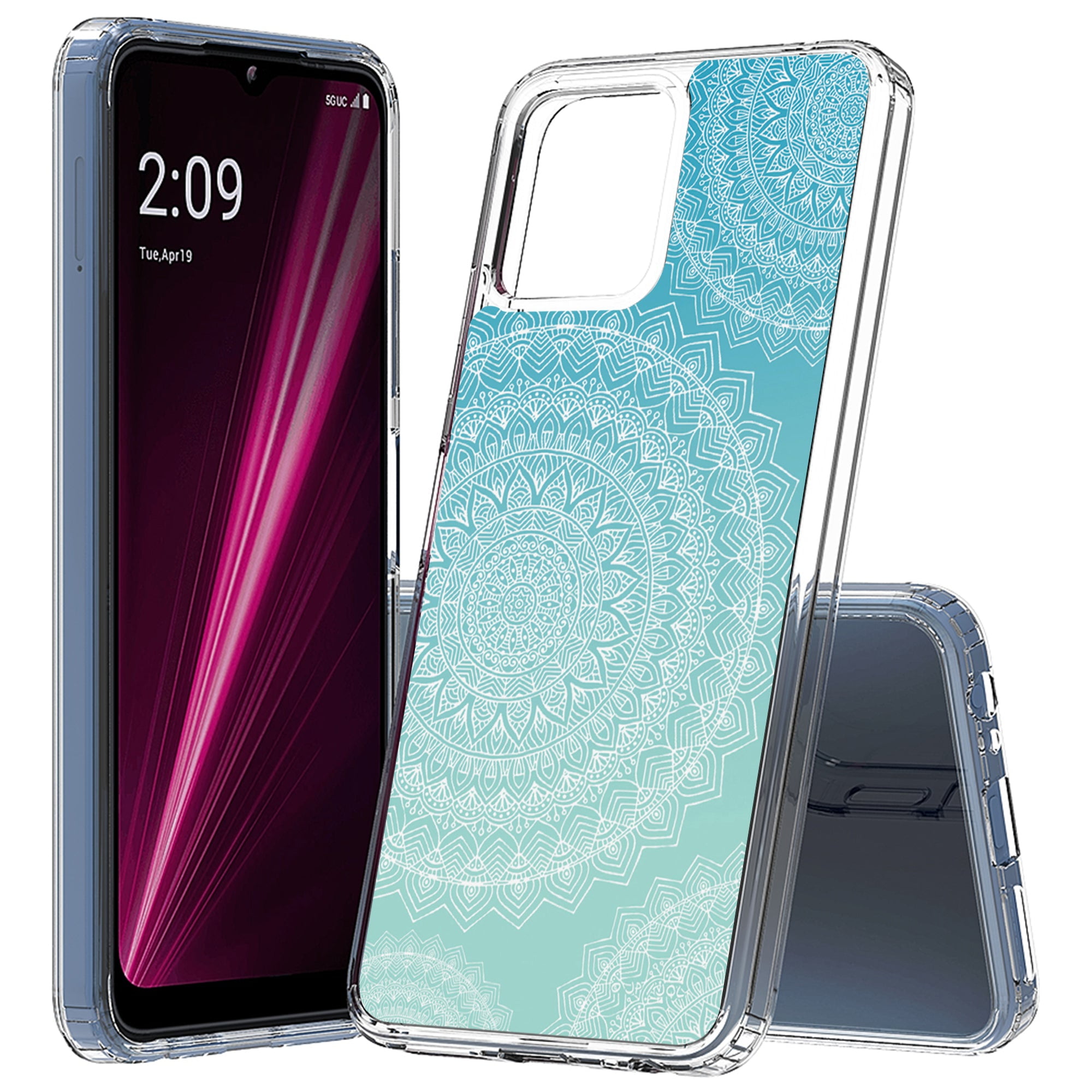 AquaFlex Designed For T-Mobile REVVL 6 5G Case Transparent Clear ...