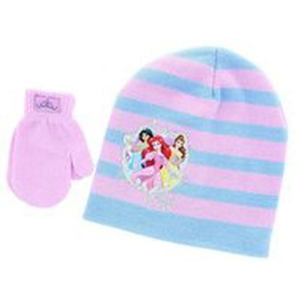 Berkshire - Disney Princess Toddler Winter Hat & Mitten Set (Pink ...