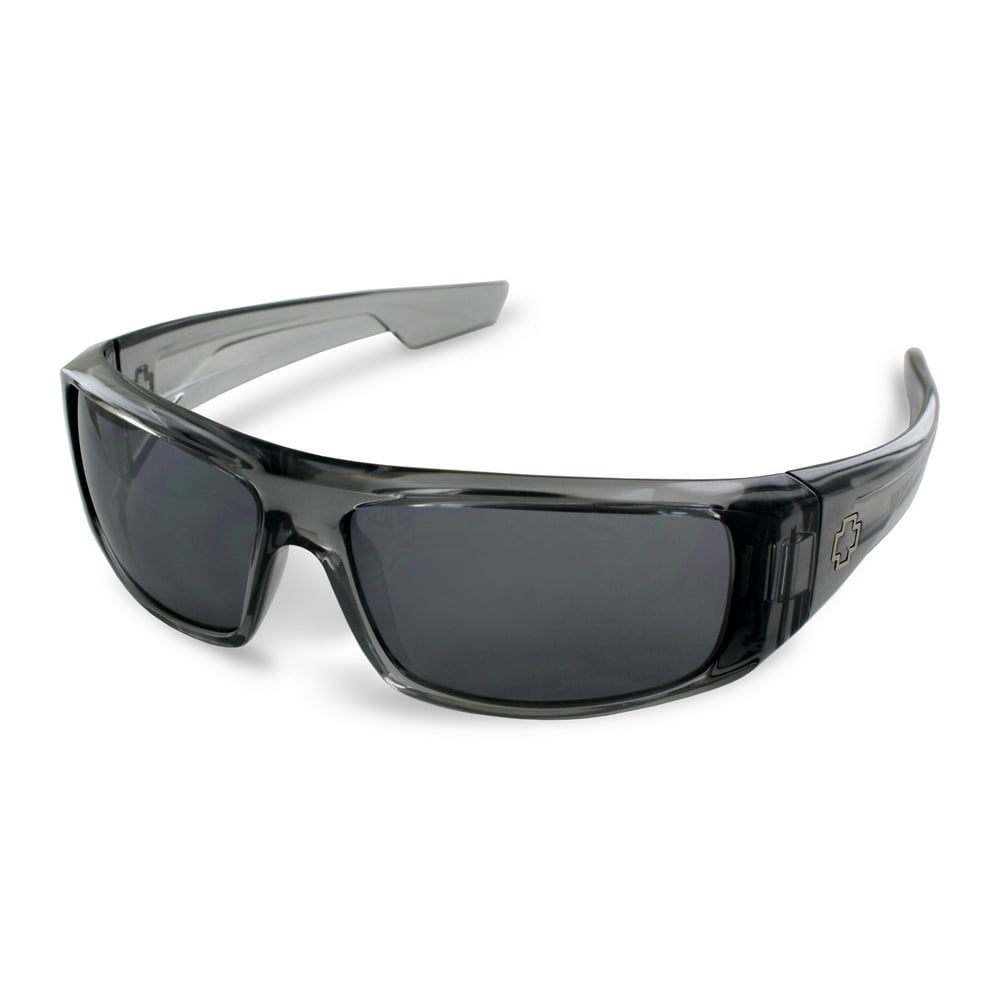 Spy Optic - Logan Sunglasses, Clear/Smoke with Happy Grey Green with ...