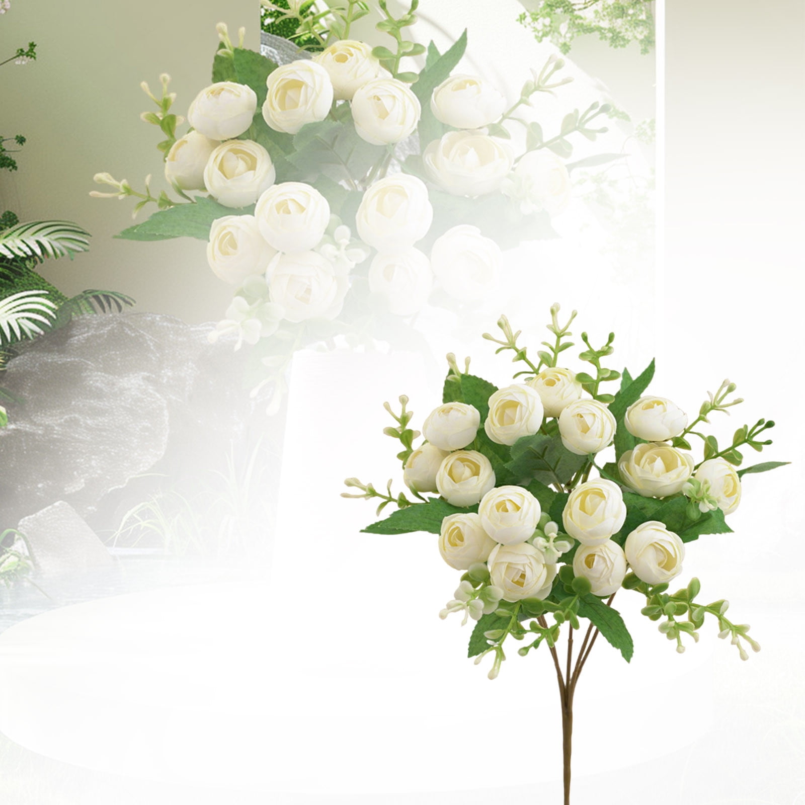 How to Wrap Five Eggs Flower Fillers Outdoor Hanging Realistic Flower ...