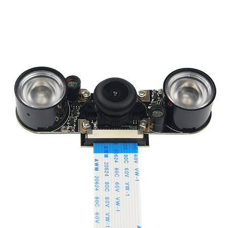 THORMN For Raspberry Pi 4 Model B/3B+/3B/2B 5 megapixel fisheye wide ...