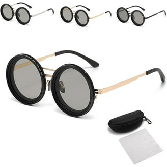 Adjustable Tint Polarized Sunglasses Adjustable 1-9 Sunglasses Rounded ...