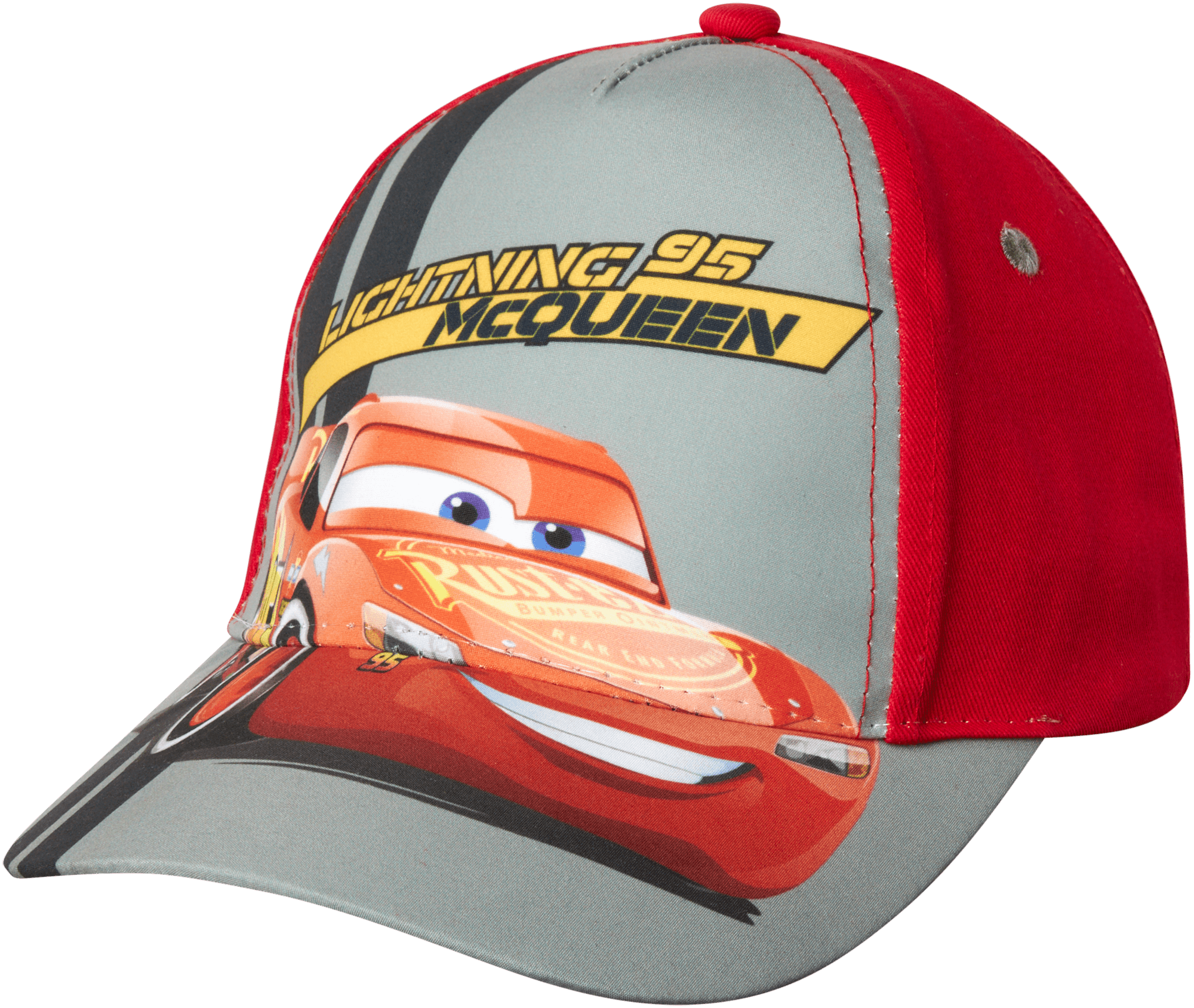 Disney Pixar Boys’ Cars Lightning McQueen Hat - Piston Cup Baseball Cap ...