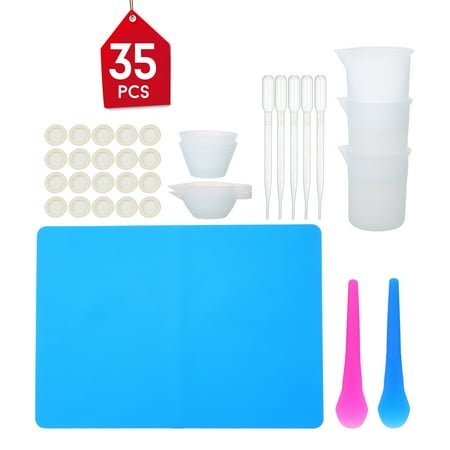 35pcs Resin Mixing Cup Tools Kit Set of 35pcs Tools for DIY Resin ...