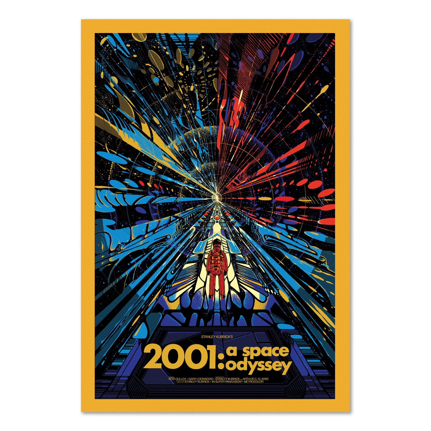 2001 A Space Odyssey Original Movie Poster