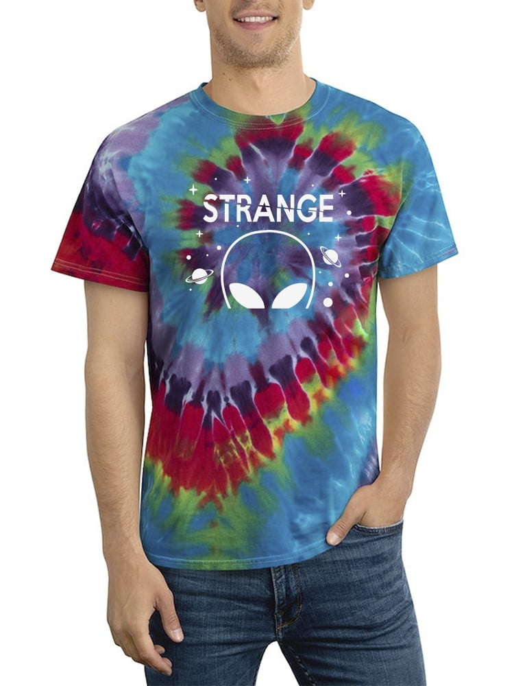 Strange Alien Tie Dye Spiral Men -Smartprints Designs, Male Large ...