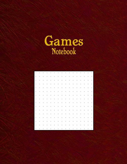 Games Notebook : 1/4" Cross Grid Graph Paper Rule (Paperback) - Walmart.com