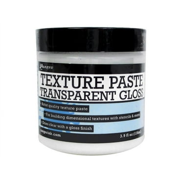 Ranger Texture Paste 4oz-Transparent Matte - Walmart.com