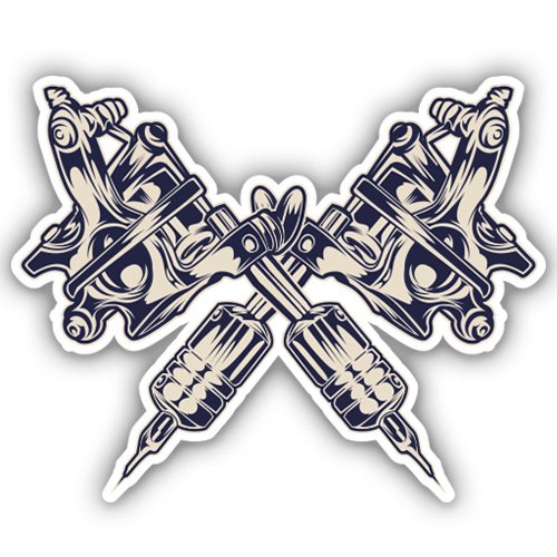 Tattoo Gun Decal