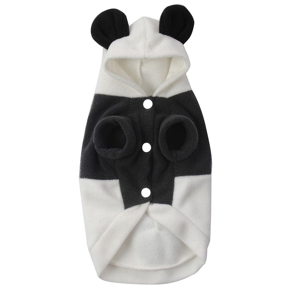Panda Costume for Dogs - XL Size Cute Animal Style with Ears and Hat ...
