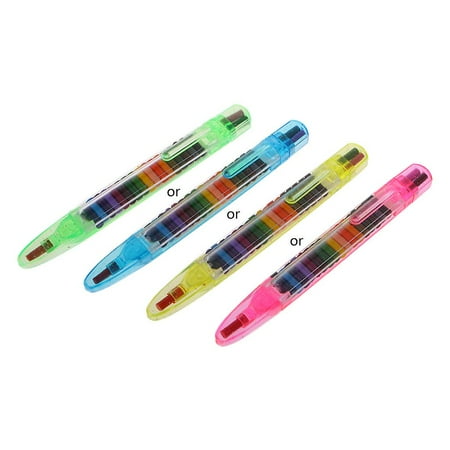 20 Colors Replaced Crayon Multi-color Kids Painting Pen Student Drawing ...