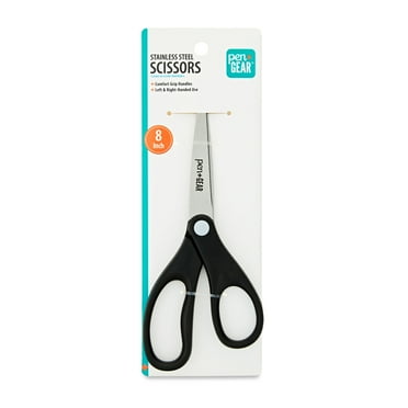 Westcott All Purpose Value Scissors, 8", Stainless Steel, Straight ...