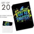 Bruh Birthday Party Invitations Supplies with Envelopes Set of 20 It's ...